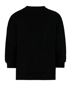 Balmain Rhinestone Embellished Crewneck Sweatshirt