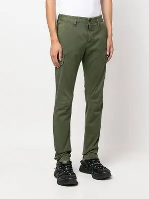 Stone Island Logo Detail Cargo Pants