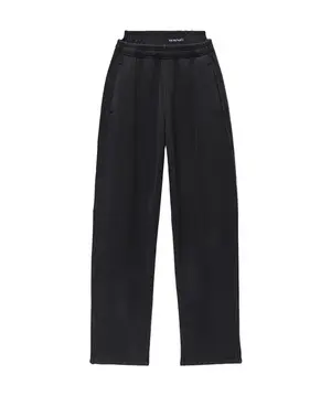 Alexander Wang Layered Elasticated-waist Pants - Black