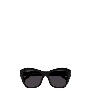Balenciaga Cat Eye Frame Sunglasses - Black