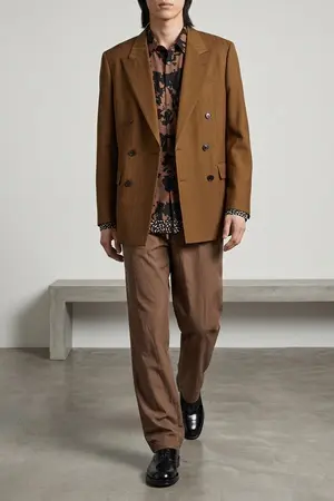 Dries Van Noten Straight Leg Pants