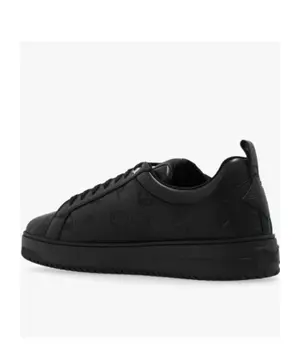 Mcm Embossed Lace-up Low-top Sneakers