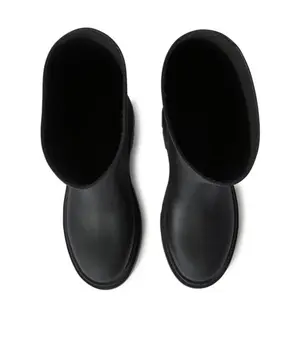 Off-White Printed Round Toe Boots