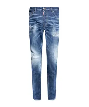 Dsquared2 Cool Guy Jeans With Logo Detail - Blue