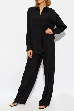 Victoria Beckham Long Sleeved Monogram Shirt