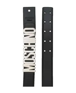Moschino Buckle Belt - Black