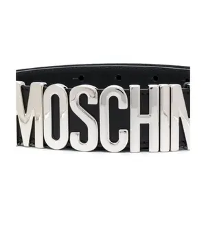 Moschino Buckle Belt - Black
