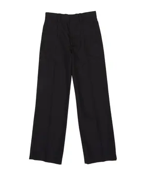 LEMAIRE Tailored Straight-leg Trousers - Black