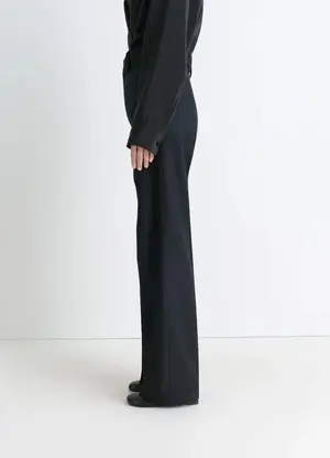 LEMAIRE Tailored Straight-leg Trousers - Black