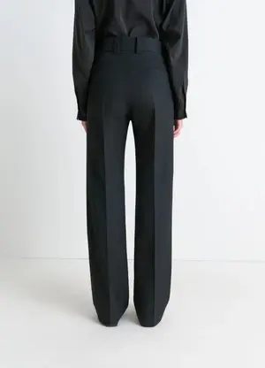 LEMAIRE Tailored Straight-leg Trousers - Black