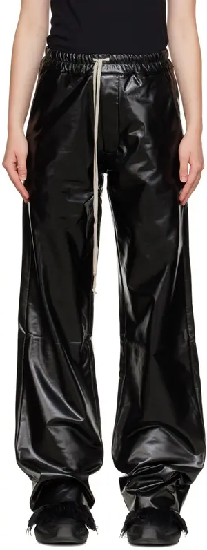 Rick Owens Wide-leg Faux-leather Trousers