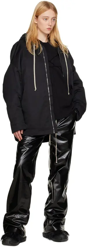 Rick Owens Wide-leg Faux-leather Trousers