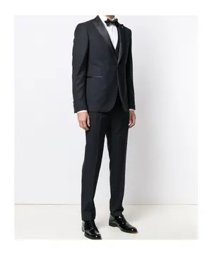 Tagliatore Three-piece Tuxedo - Black