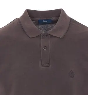 Herno Regular Fit Logo Polo Shirt