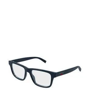 Gucci Rectangular Frame Eyeglasses - Blue