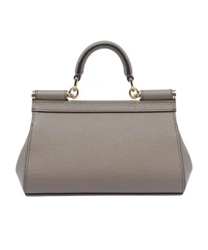 Dolce & Gabbana Sicily Top Handle Shoulder Bag - Gray