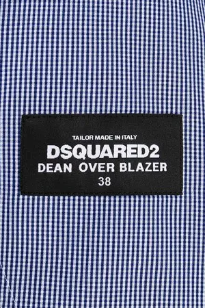 Dsquared2 Micro Check Dean Blazer