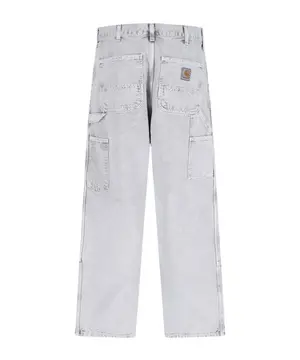 Carhartt Work In Progress Double Knee Pants - White