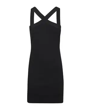P.a.r.o.s.h Cross-suspender Dress - Black