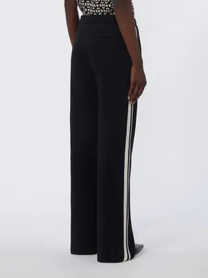 Max Mara Cotton Jersey Trousers With Drawstring Waist