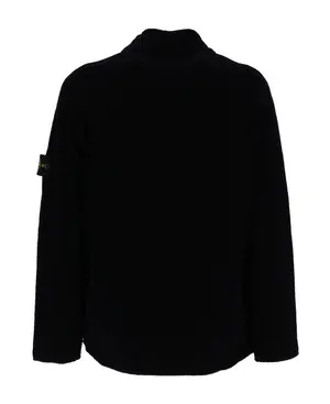 Stone Island Logo Patch Knit Jumper