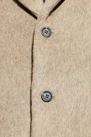 SAMSOE SAMSOE Single-breasted Coat - Nude