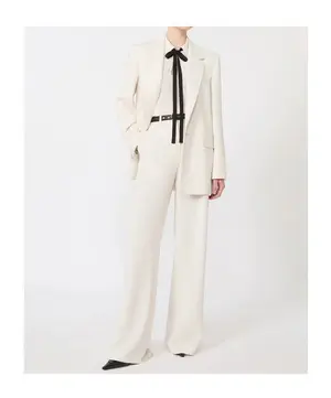 Max Mara Belted Wide-leg Trousers
