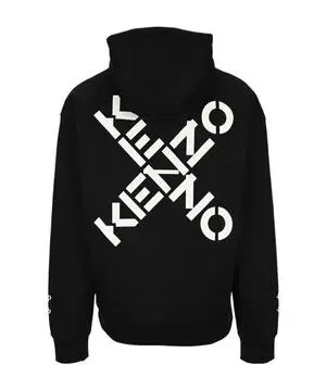 Kenzo Logo Print Hoodie