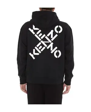 Kenzo Logo Print Hoodie
