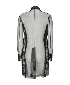 Comme Des Garçons Sheer Patterned Jacket