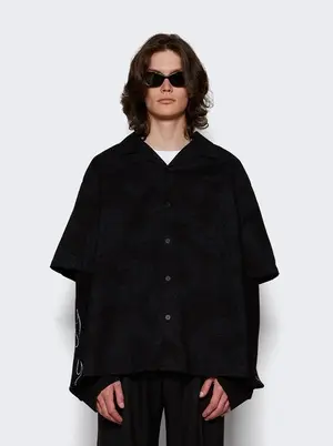 Givenchy Layered Collared Buton-up Shirt