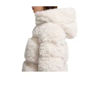 Moncler Verie Teddy Hooded Short Down Jacket
