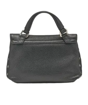 ZANELLATO Logo Handbag - Black