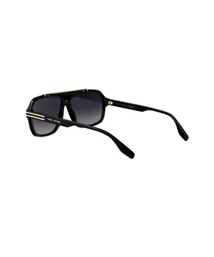 Marc Jacobs Geometric Aviator Sunglasses - Black