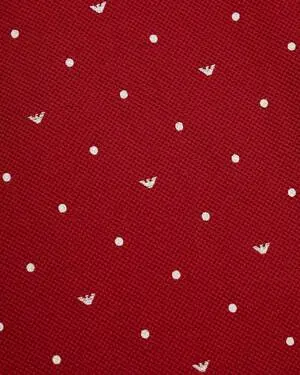 Emporio Armani Logo Polo Shirt - Red