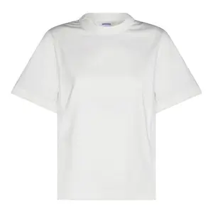 Bottega Veneta Short-sleeve Crewneck T-shirt - White