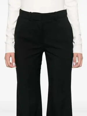JOSEPH Wide-leg Pleated Pants