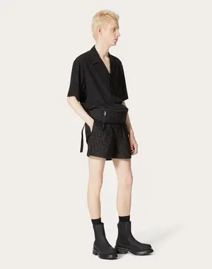 Valentino Garavani Iconographe Zip-up Belt Bag