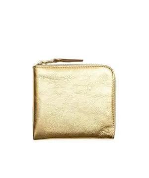 Comme Des Garçons Logo Wallet - Nude