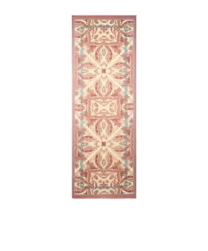 Etro Wool And Cashmere Scarf With Placed Print - Light Brown