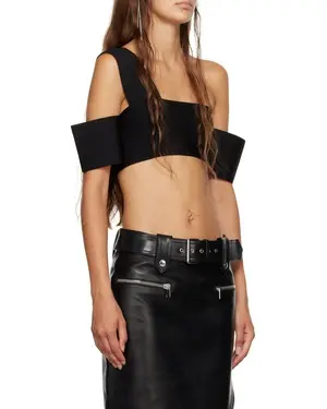 Alexander McQueen Off-shoulder Strapped Top