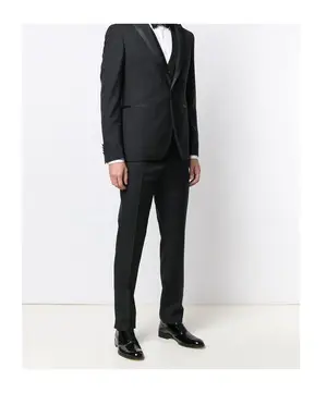 Tagliatore Three-piece Tuxedo - Black