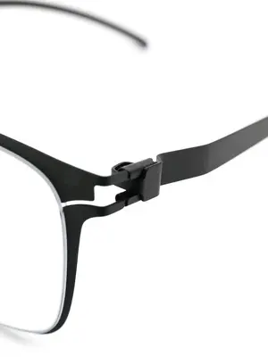 Mykita Henning Square Frame Glasses - Black