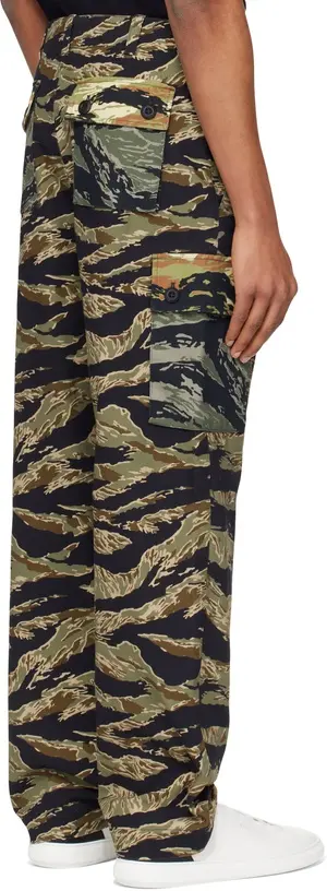 Givenchy Tiger Camouflage Cargo Pants