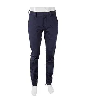 Zegna Logo Detail Casual Pants