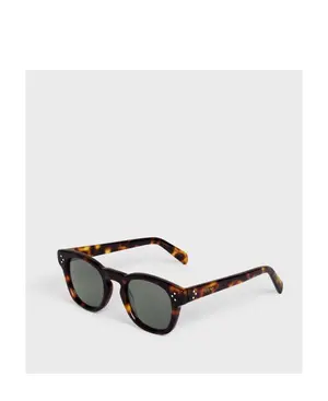 Celine Acetate Sunglasses - Brown