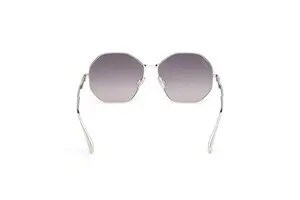 Max Mara Miller Geometric Frame Sunglasses - Gray