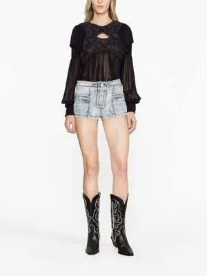 Isabel Marant Étoile Lary Mini Denim Shorts