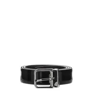 Dolce & Gabbana Classic Buckle Belt - Black