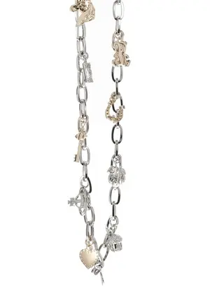 VIVIENNE WESTWOOD Charm Embellished Chain Belt